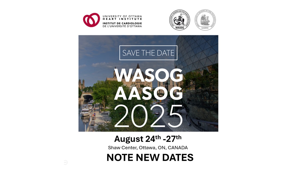 WASOG 2025: August 24 - 27